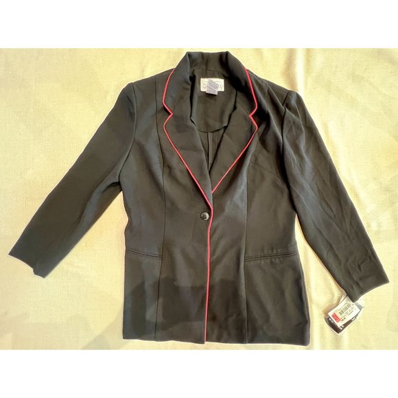 Dani Max | Jackets & Coats | Dani Maxi Suit Jacket Blazer Black Should ...